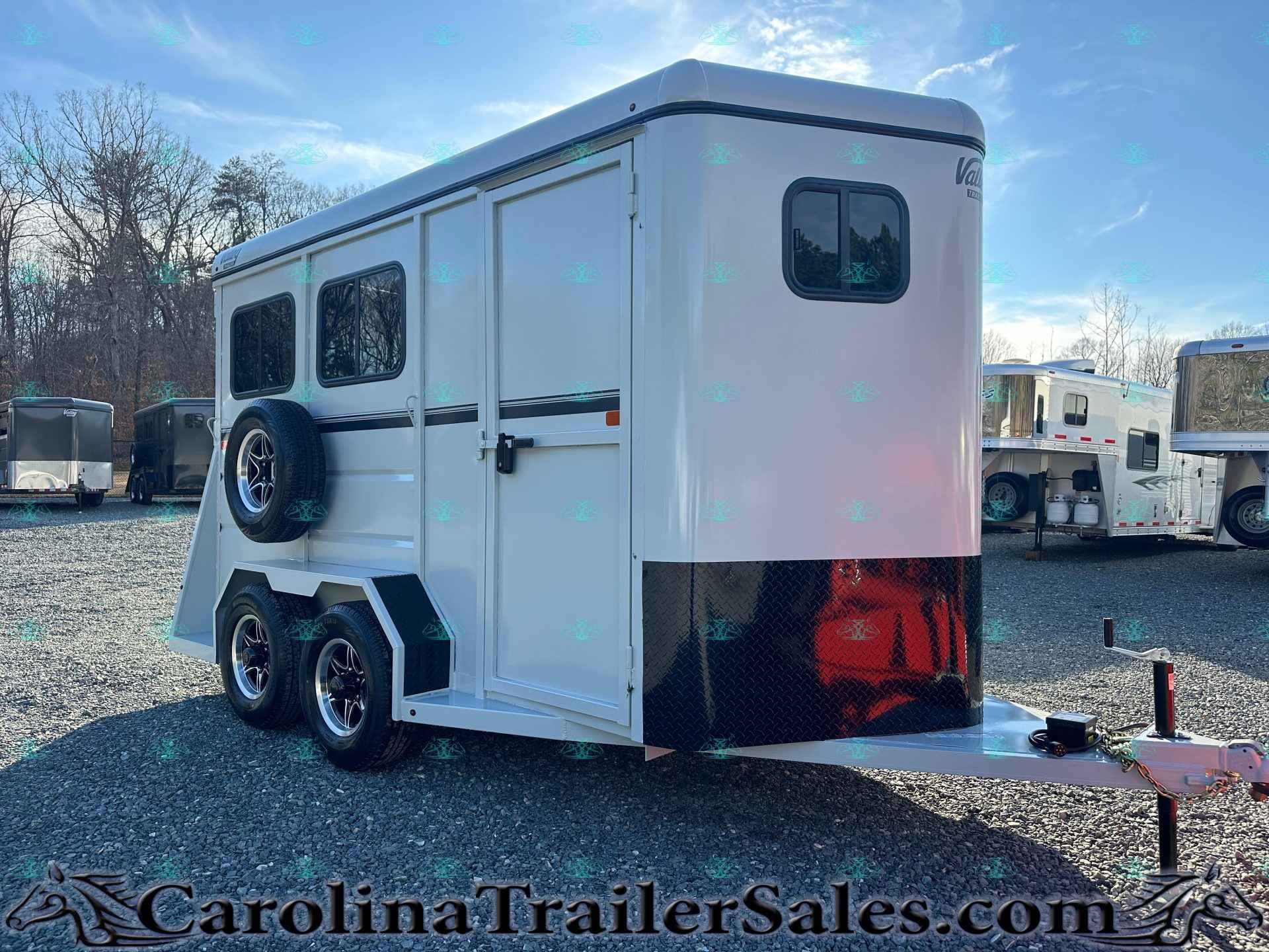 New 2027 Valley Trailers 2 Horse Thoroughbred Slant BP